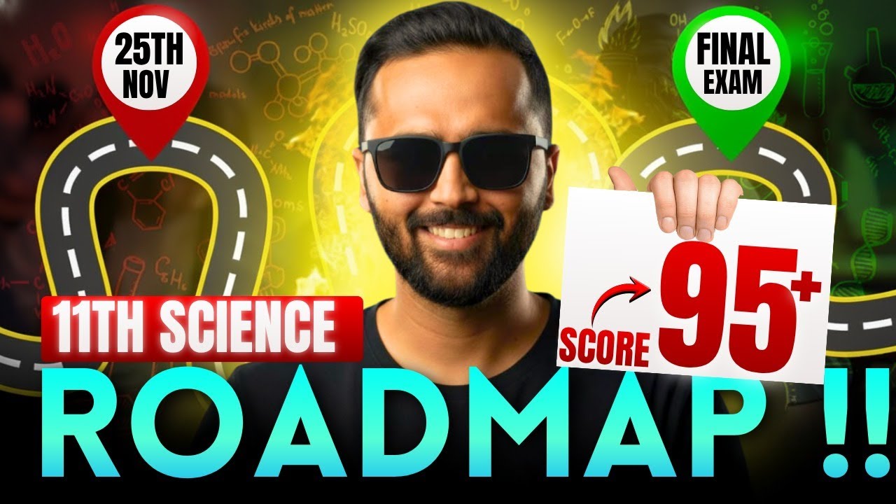 11th Science Roadmap to Score 95+ Marks | Complete Study Strategy | Pradeep Giri Sir - YouTube