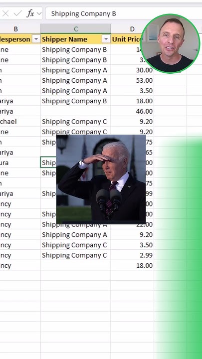 Navigating and Selecting Cells in Excel: Excel Shortcut for Navigating Cells - YouTube