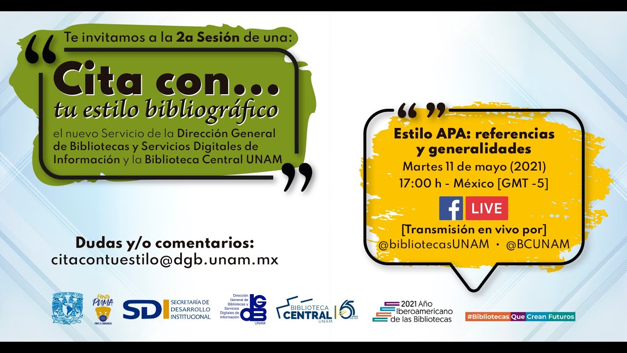 Aprende a citar en Estilo APA - YouTube