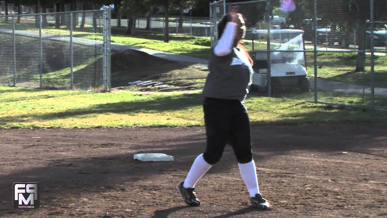 Malia Pula Softball Skills Video - YouTube