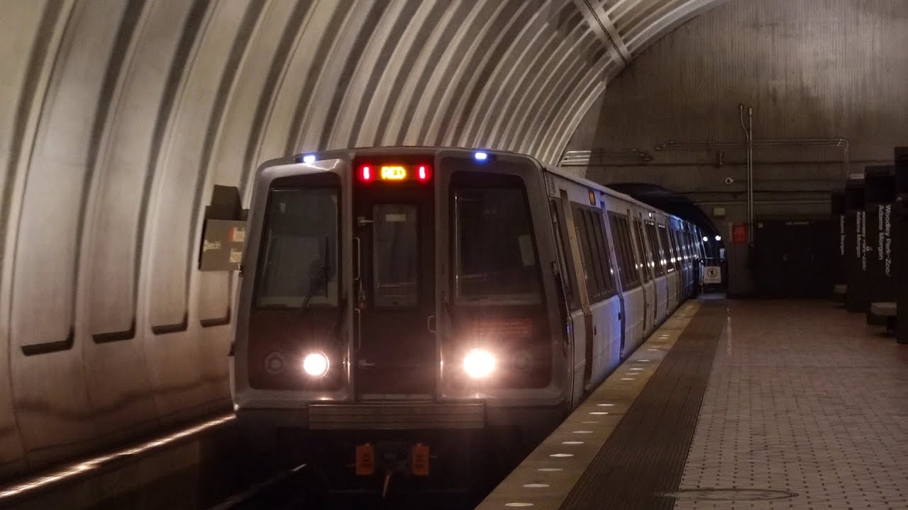 WMATA Metrorail : Shady Grove Bound Breda 3000-Series Red Line Train ...