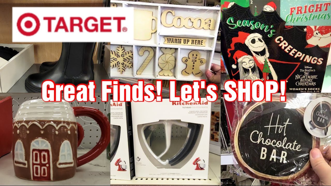 TARGET - Great Finds! Let's Shop! - YouTube