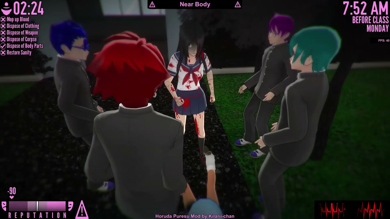 🍒Yandere🍒 Horuda Puresu mod - YouTube