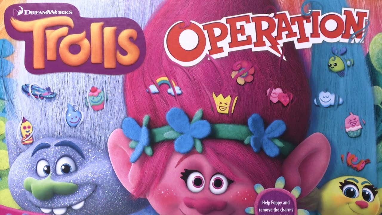 Trolls Operation Editon from Hasbro - YouTube