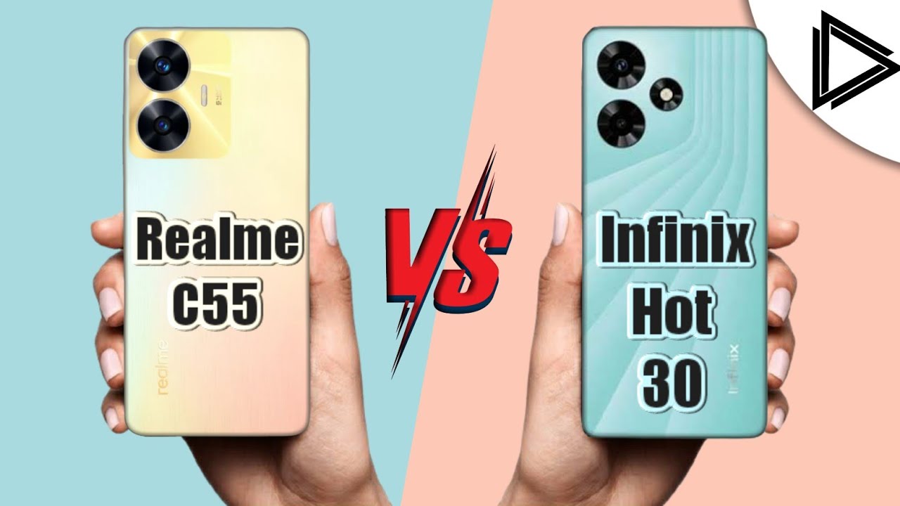 Realme C55 vs Infinix Hot 30 - YouTube