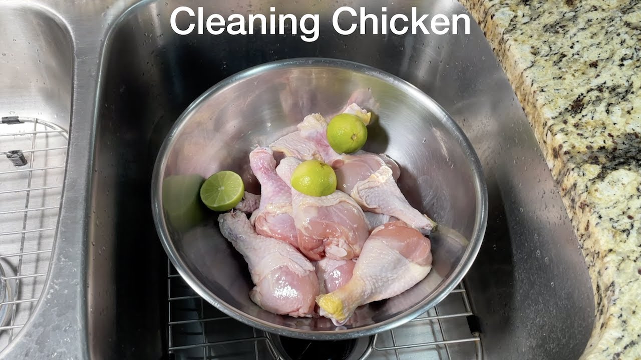 How to Clean and Season Chicken | Cleaning Chicken the Haitian Method ...