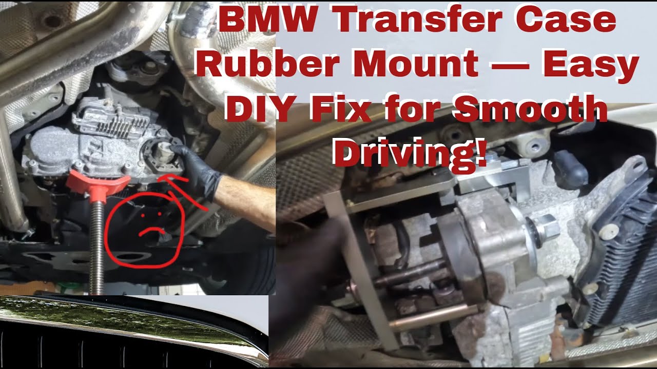 How to Replace a BMW Transfer Case Rubber Mount — Easy DIY Fix for ...