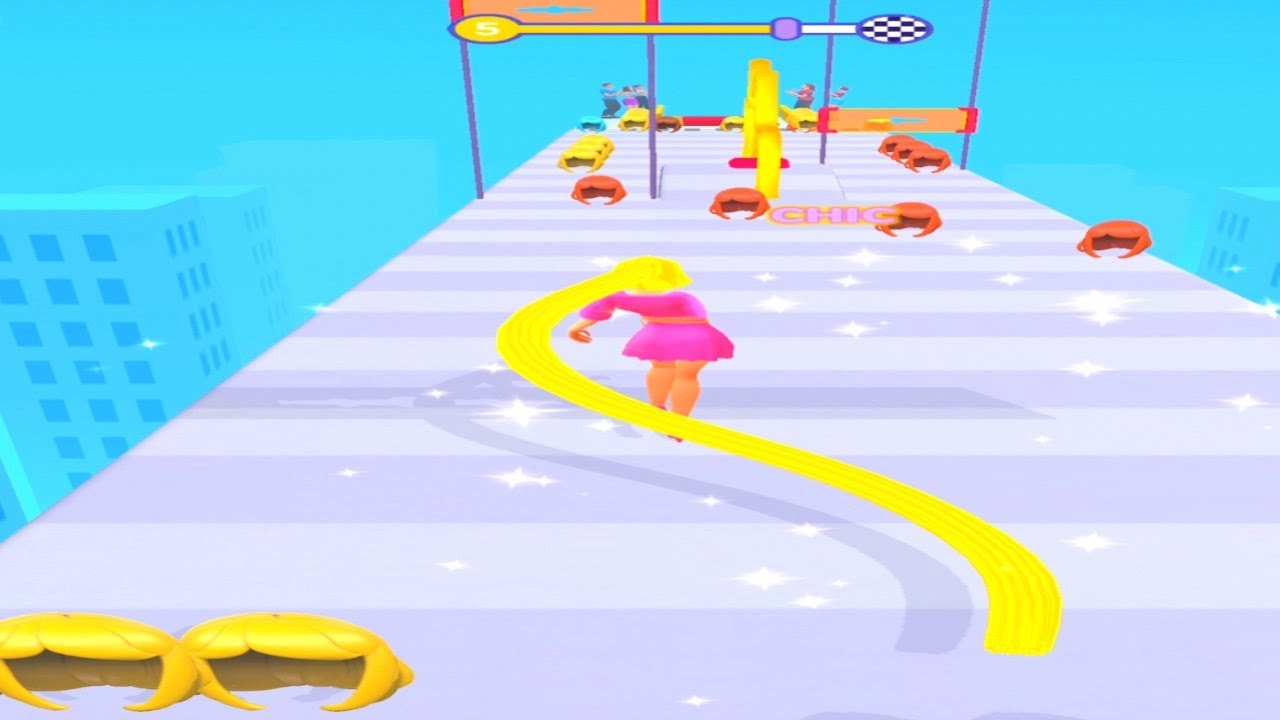 GAME FOR GIRLS HAIR challenge gameplay (IOS,android) GAME PART 2 - YouTube