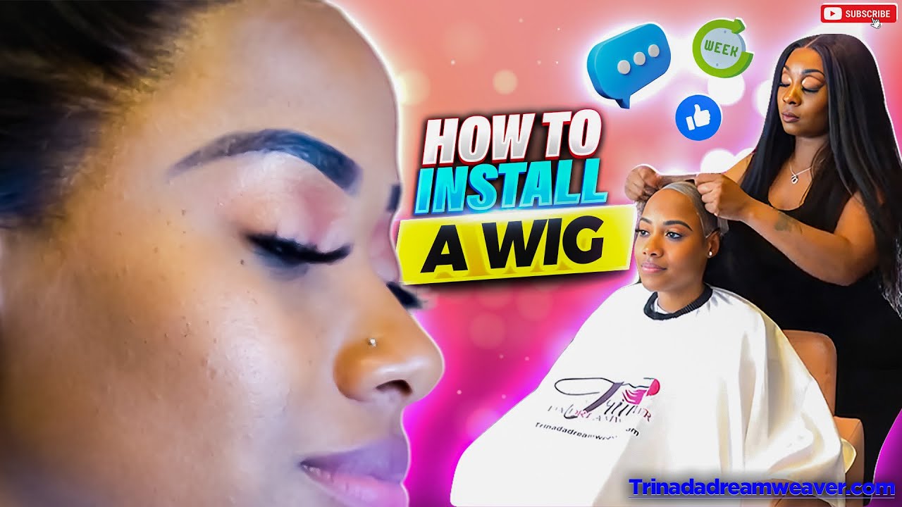 learn to do a 2 week wig install.... full details from beginning to end ...
