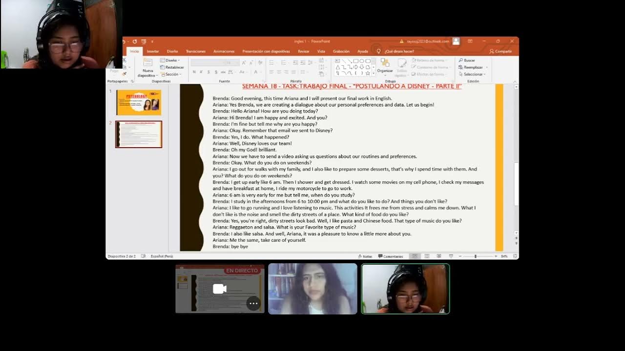 WEEK 18- TASK: ASSIGNMENT - FINAL ASSIGNMENT - " APPLYING TO DISNEY - PART 2" - YouTube