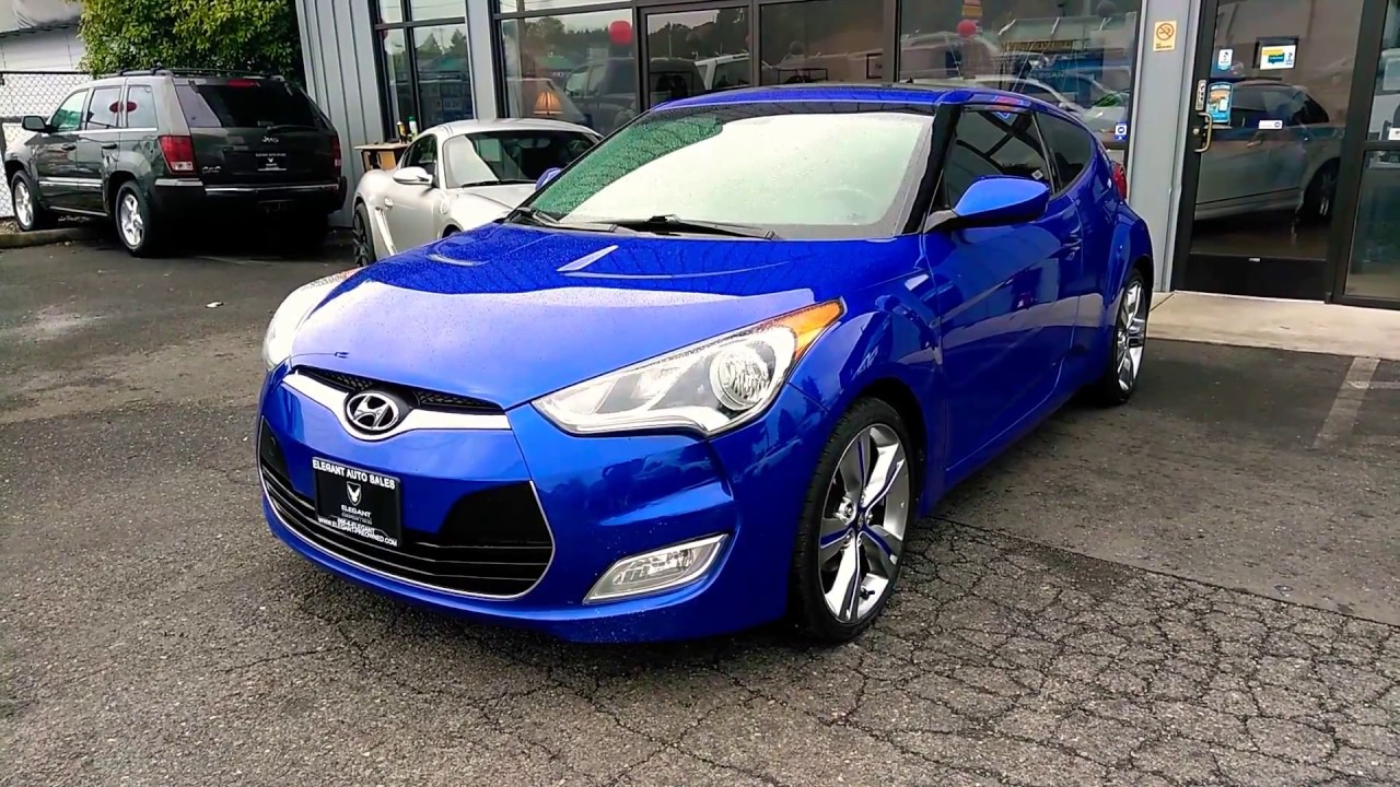 2012 HYUNDAI VELOSTER NAVIGATION PANORAMA SUNROOF PREMIUM SOUND - YouTube