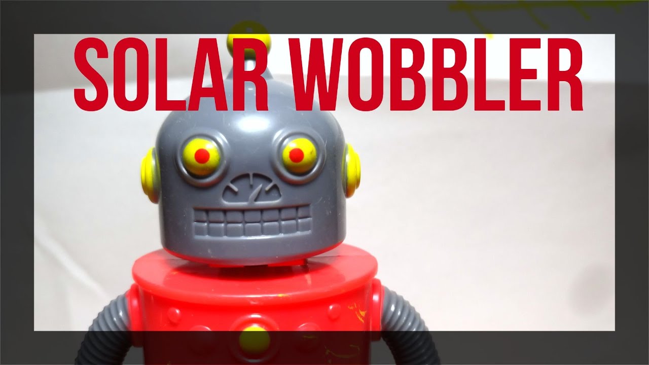 Solar Wobbler Robot - Review. 4K - YouTube