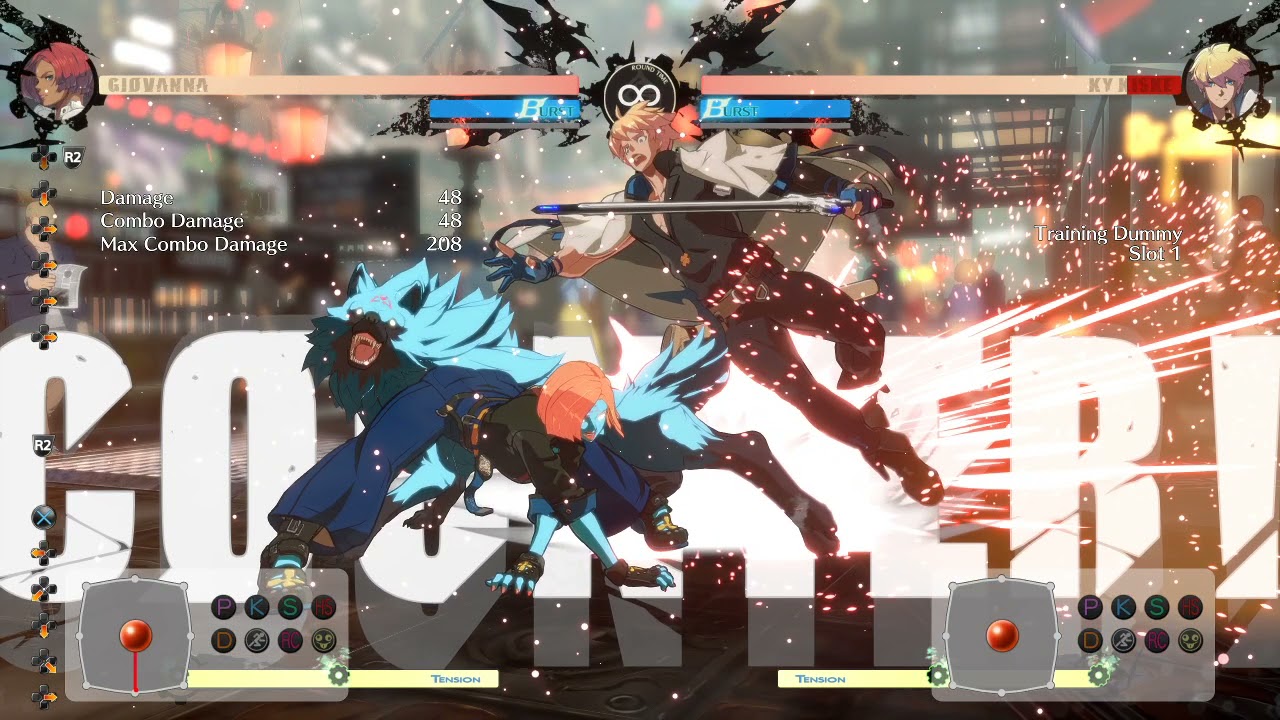 Gio 2D Counter Hit Confirms - YouTube