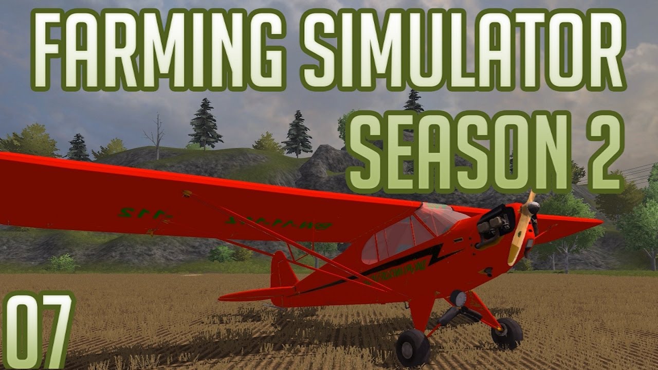 Farming Simulator 2013 W Docm77 Season 2 7 Piper Airplane Youtube