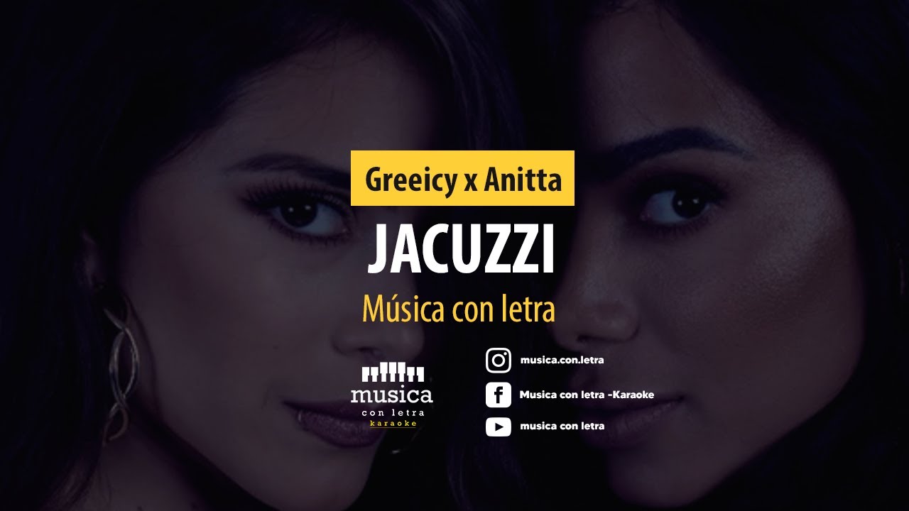 Jacuzzi - Greeicy x Anitta (Karaoke) - YouTube
