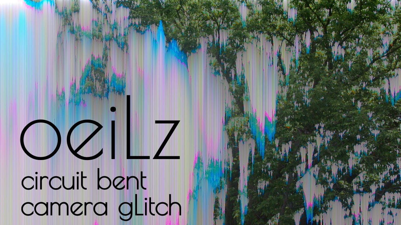 gLotronix - oeiLz - 01 - circuit bent camera glitch demo - YouTube