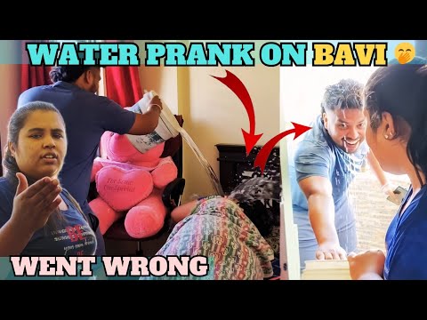 WATER PRANK ON BAVI 🤭 WENT WRONG 😱 || Mr DACCHU VLOGS - YouTube