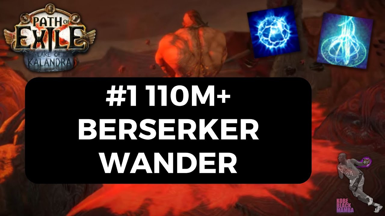 [PoE 3.19] #1 110M+ DPS Strength Stacking Berserker Wander - New Best ...