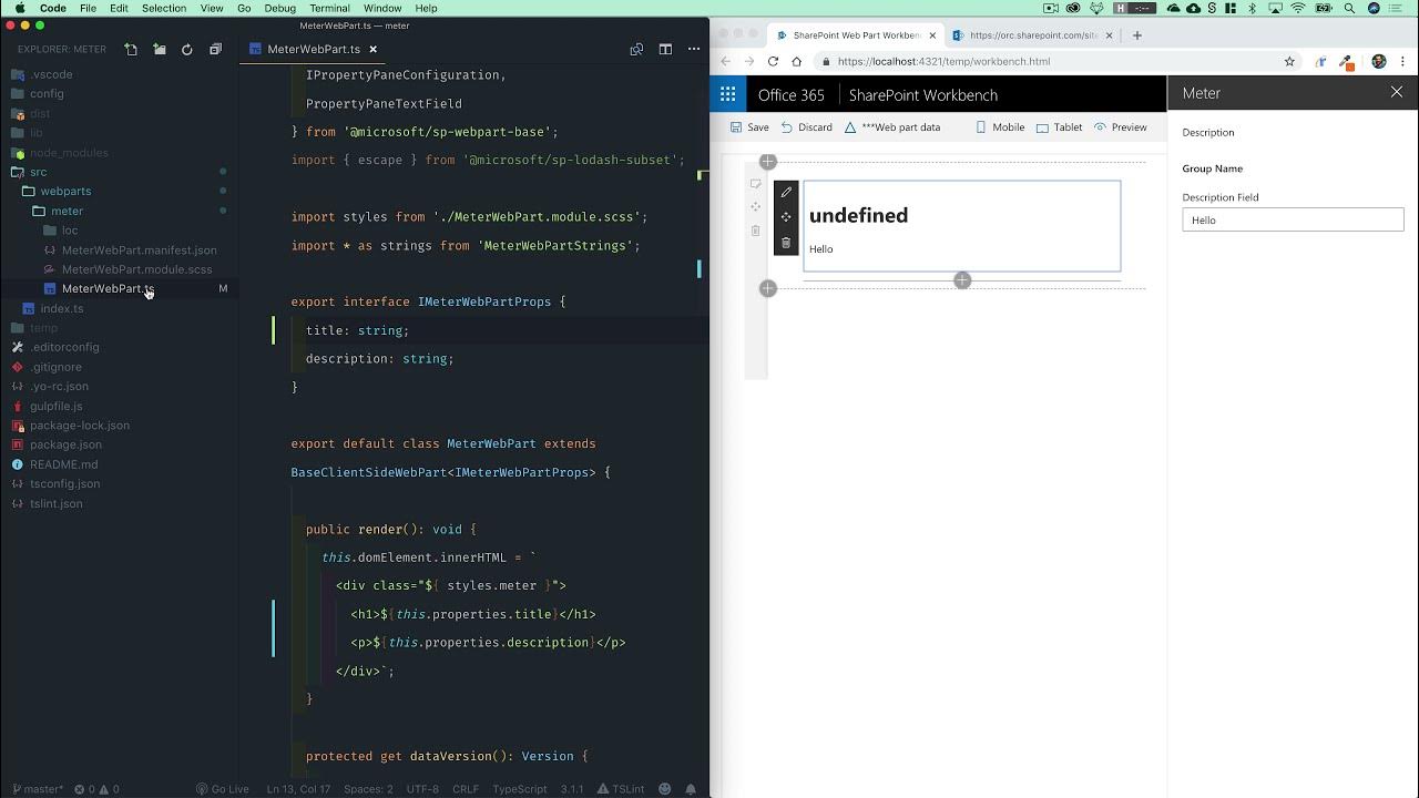 Your First SPFx Web Part — Introduction to SharePoint Framework - YouTube
