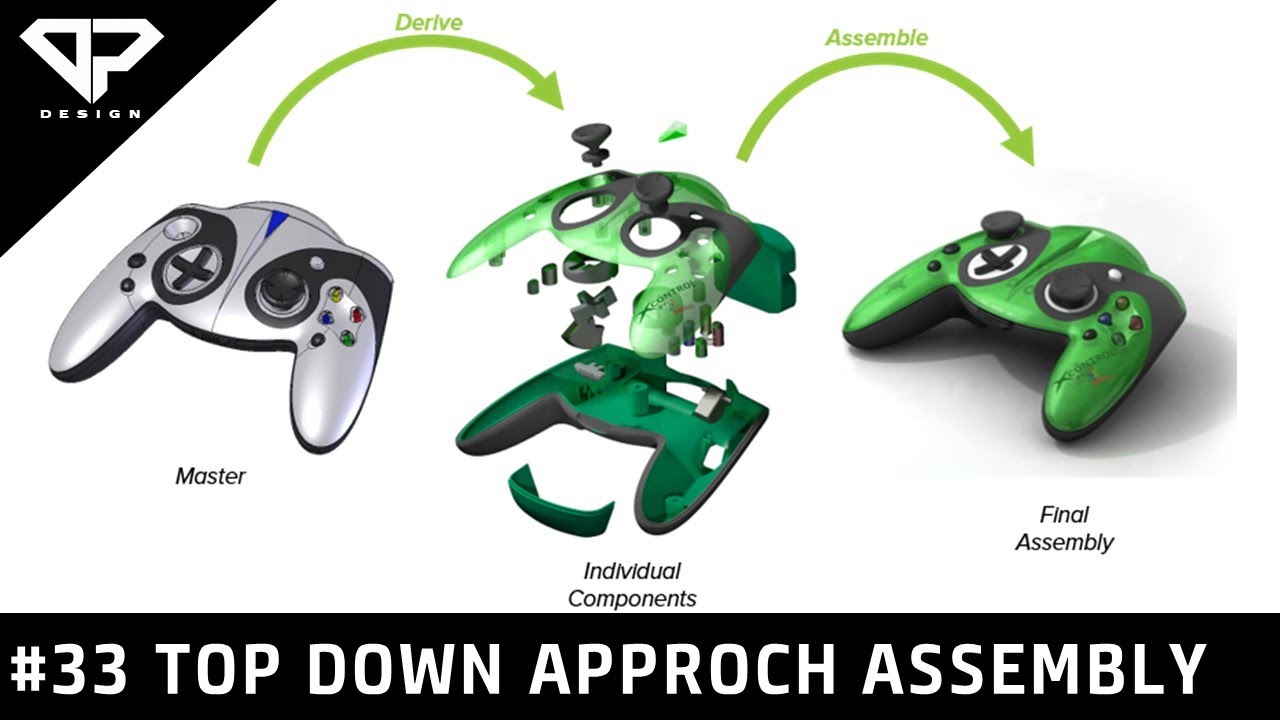 Learning Solidworks #33 : Top Down Approach in Assembly | Advanced ...