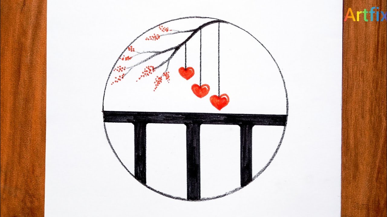 Very Very Easy Drawing|| Circle Drawing|| How to draw Circle art ...