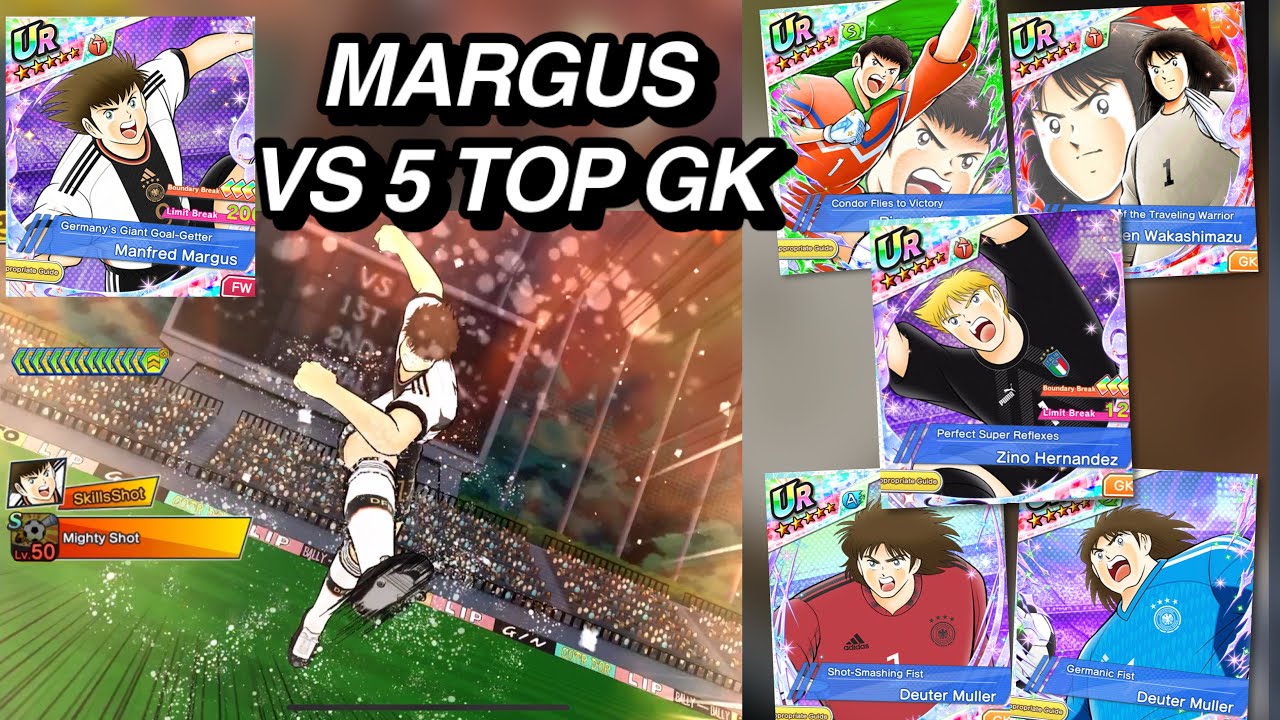 REVIEW NEW MARGUS VS 5 TOP GK! CAN HE SCORE ALL OF THEM? CAPTAIN ...