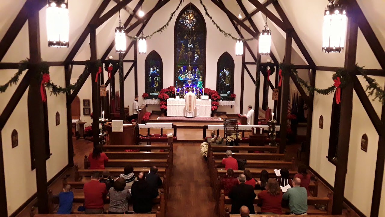 CHRISTMAS MASS 12/24/17 PART 1 - YouTube