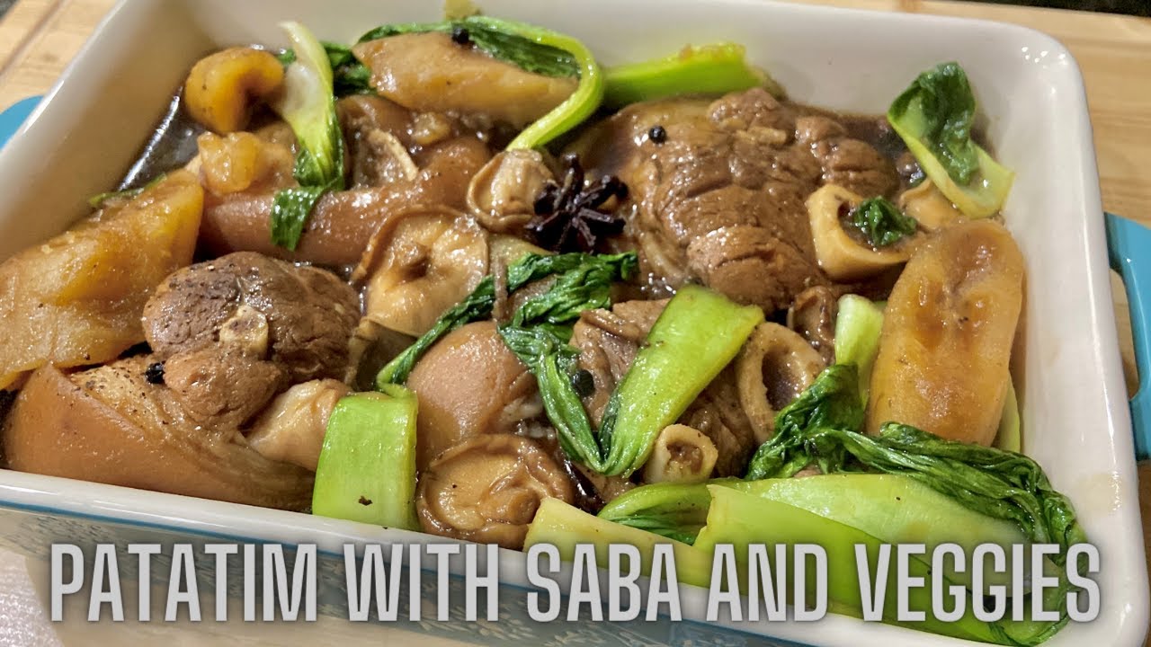 PATATIM WITH SABA AND VEGGIES, EASY AND NOT GREASY RECIPE - YouTube