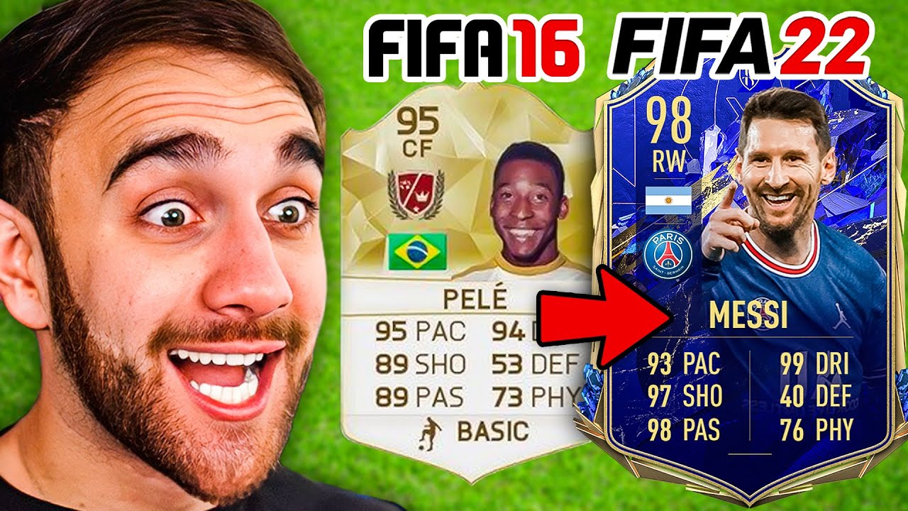 I Opened A Pack In Every FIFA - YouTube