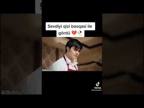 Sevdiyi qizi baskasi ile gordu💔