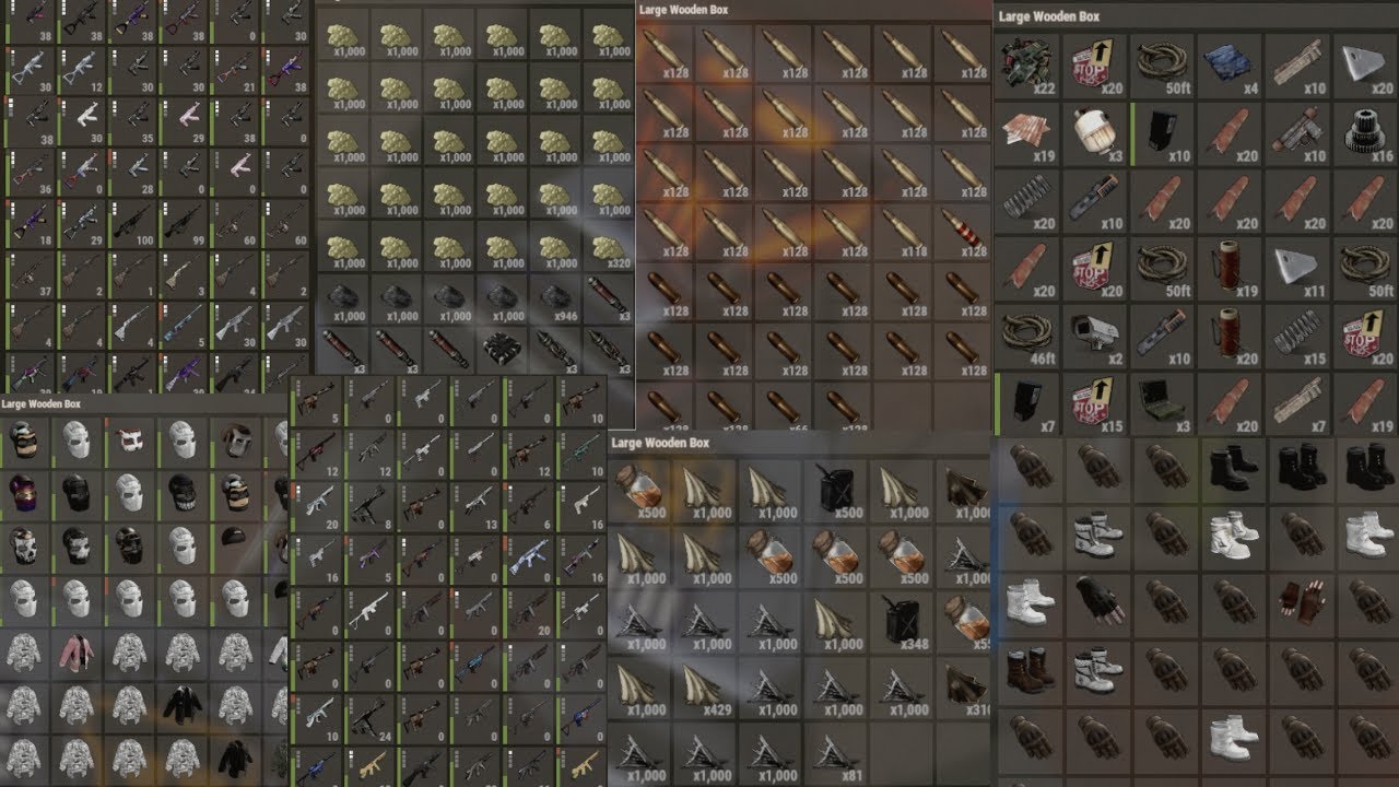 we stole a loaded raid | Rust mini wipe - YouTube