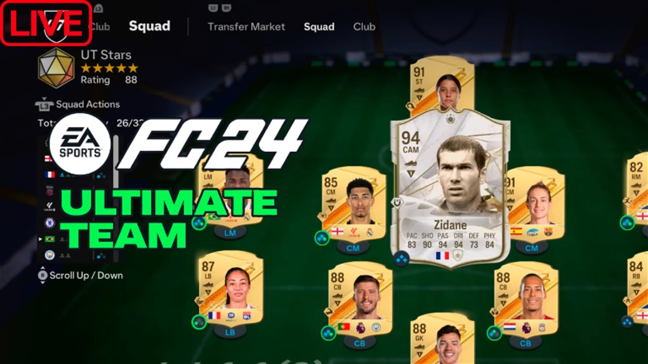 🔴Live EA FC 24 Ultimate Team | Packs, SBCs & FUT Co-Op | EA SPORTS FC ...