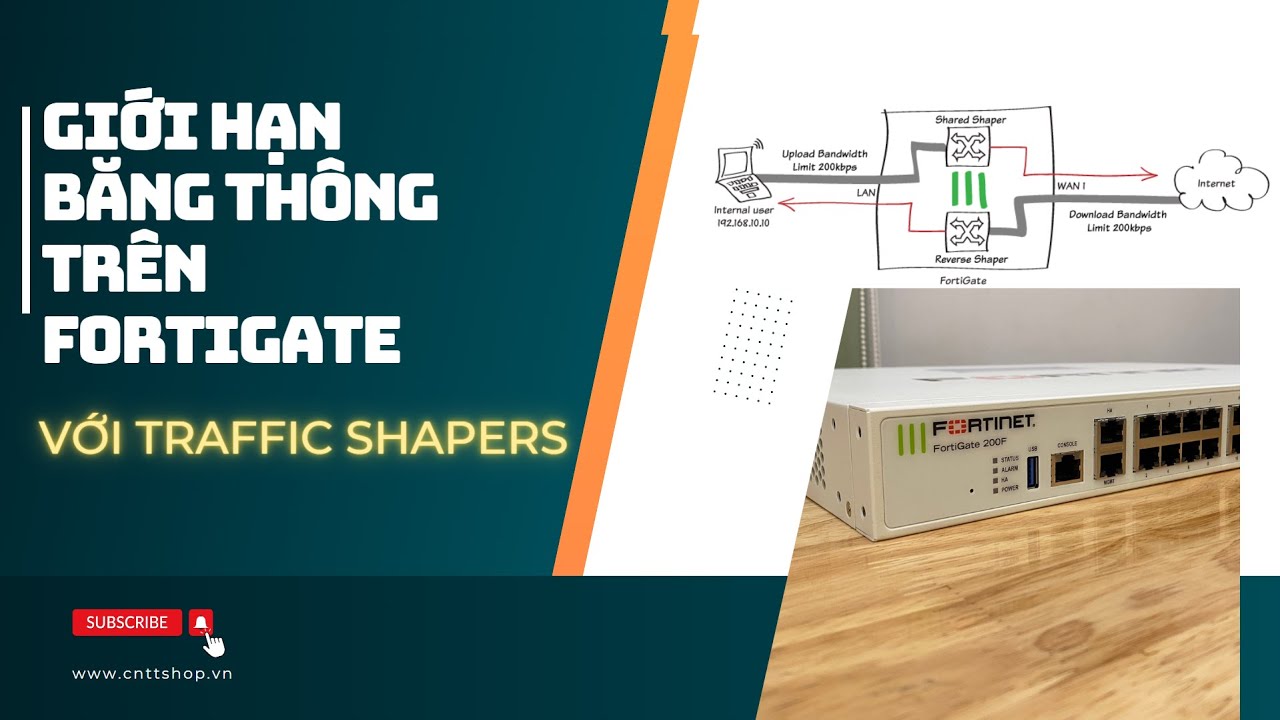 Hướng dẫn cấu hình Traffic Shaping, giới hạn băng thông người dùng trên ...