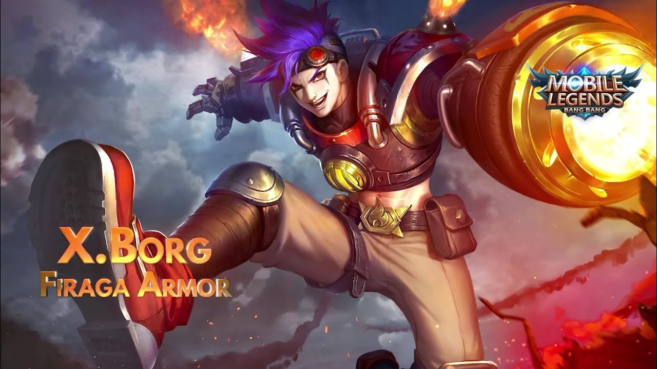 Mobile Legend Bang Bang | X.borg Robotic skills | prefect Triple kill ...