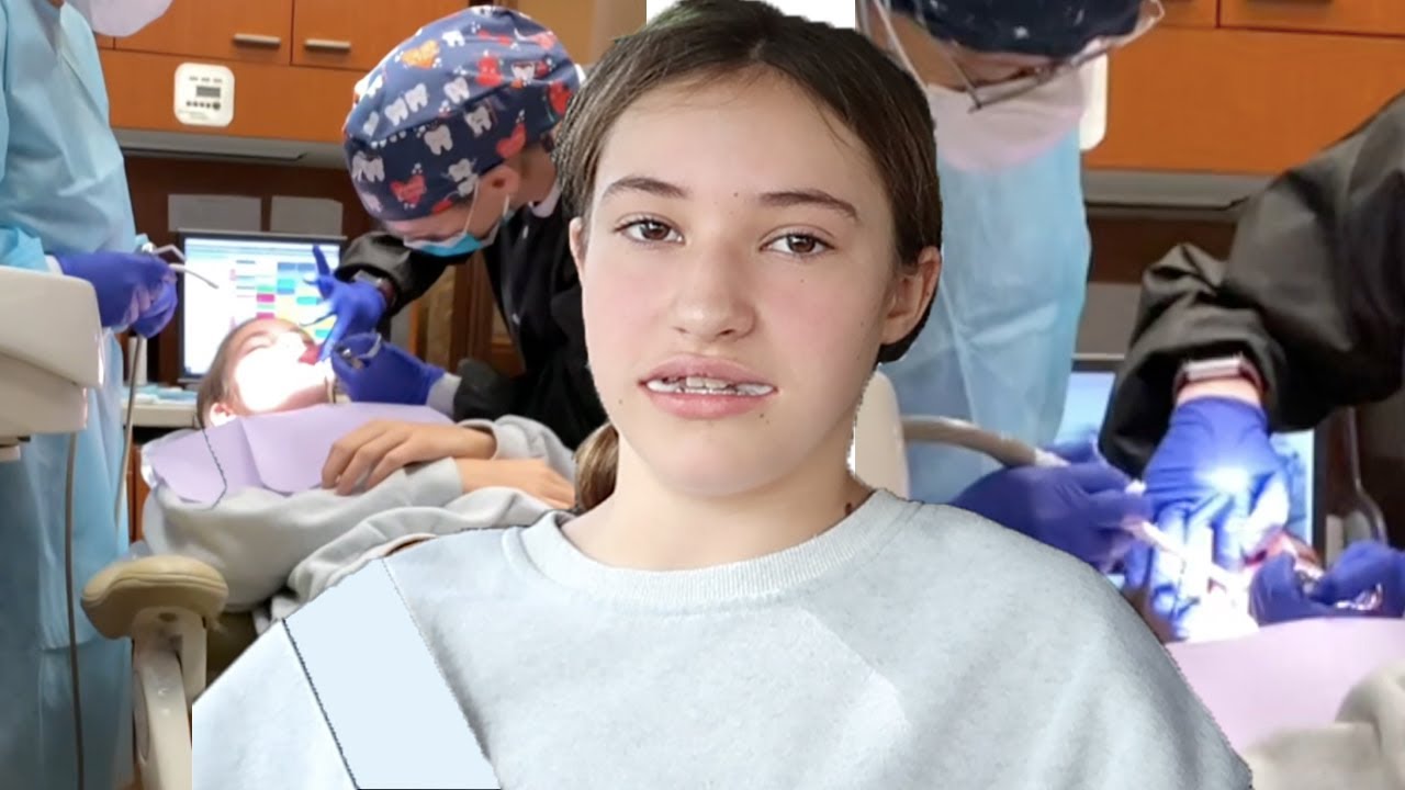 Brinley gets her teeth pulled today...She's been dreading this day ...
