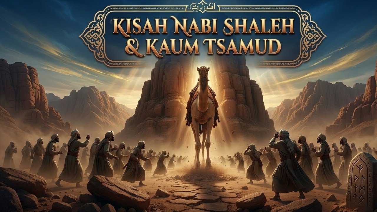 kISAH NABI SHALEH AS(KAUM TSAMUD&MUKJIZAT UNTA - YouTube
