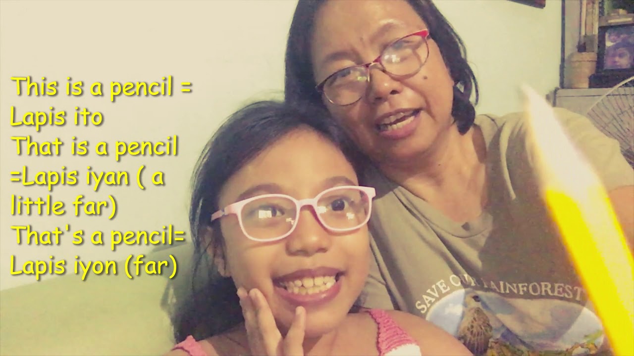 Tagalog basic grammar 1 practice - YouTube