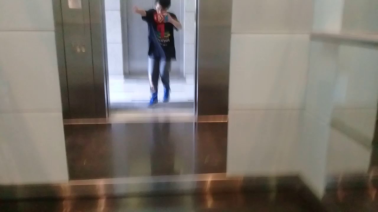 Awesome! 4x Schindler Miconic 10 Traction Elevators @ Edificio Dhelos, Viña Del Mar, Chile - YouTube