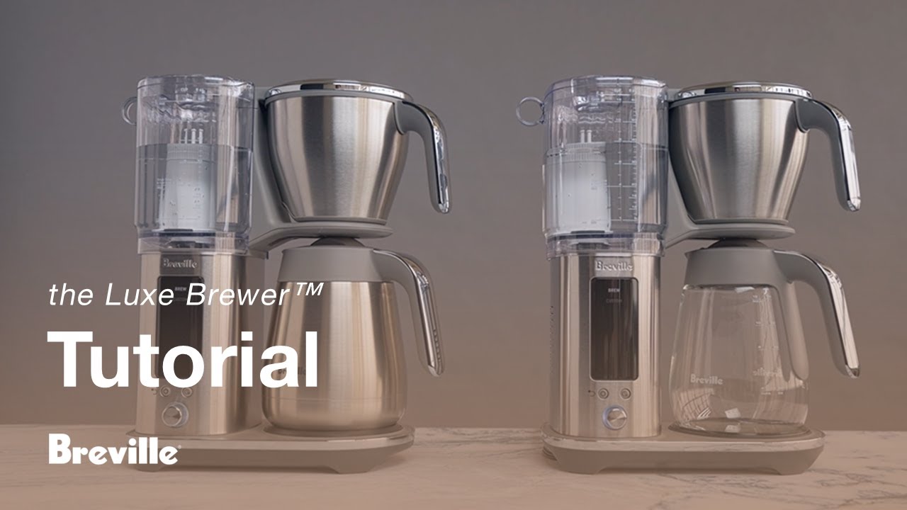 Tutorials - Complete unboxing and setup | the Luxe Brewer™ Glass | Breville