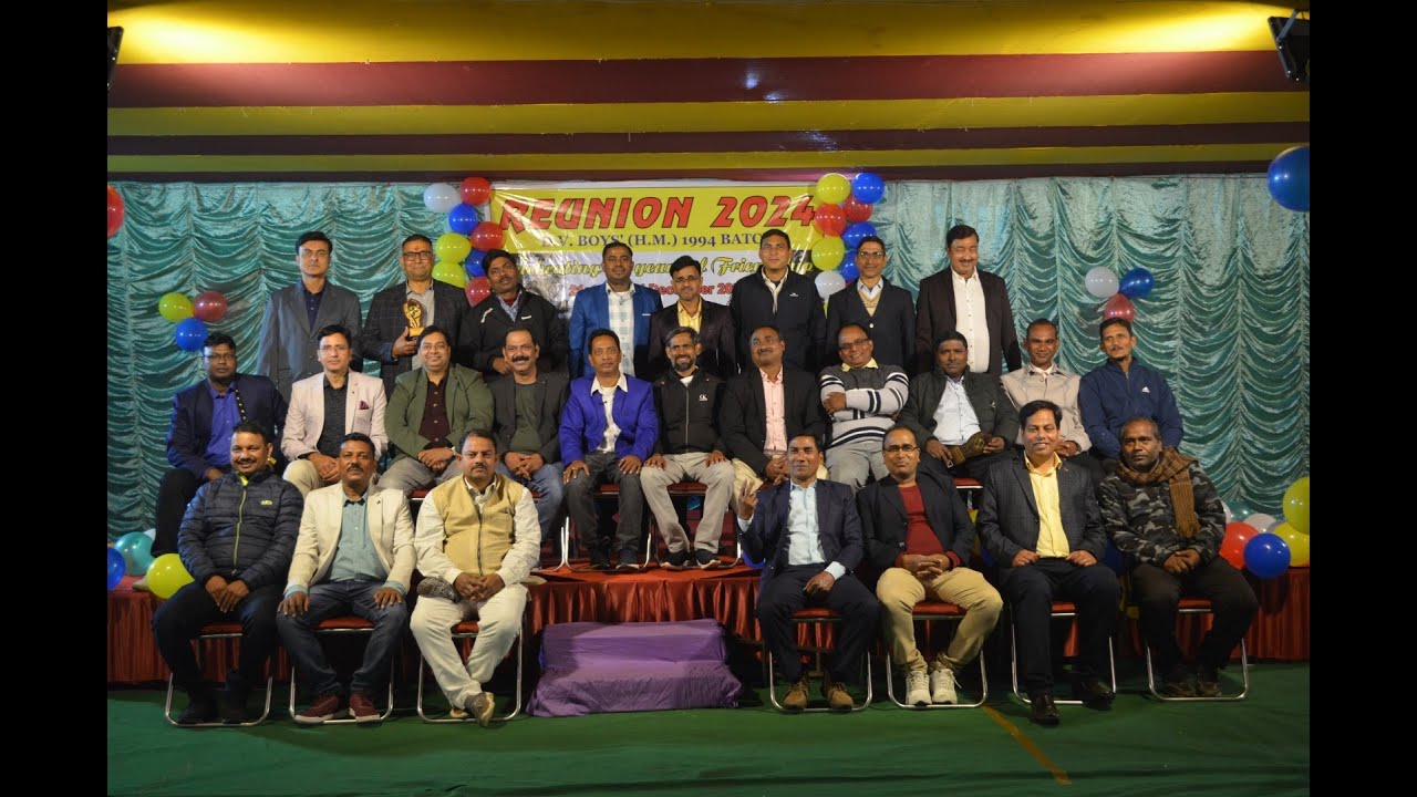 Reunion 2024 - DV Boys(HM) Chittaranjan 1994 Batch - YouTube