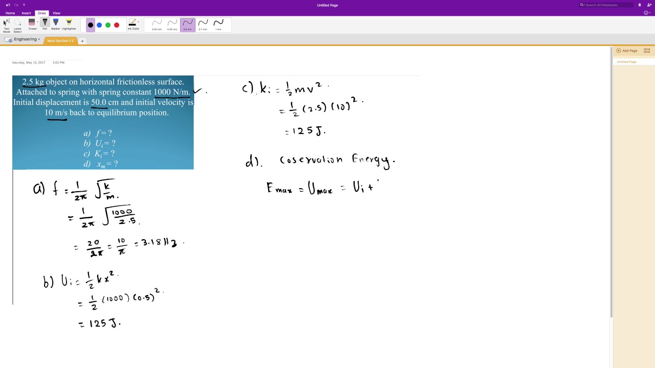 Periodic Motion - Ex 3 - Physics - YouTube