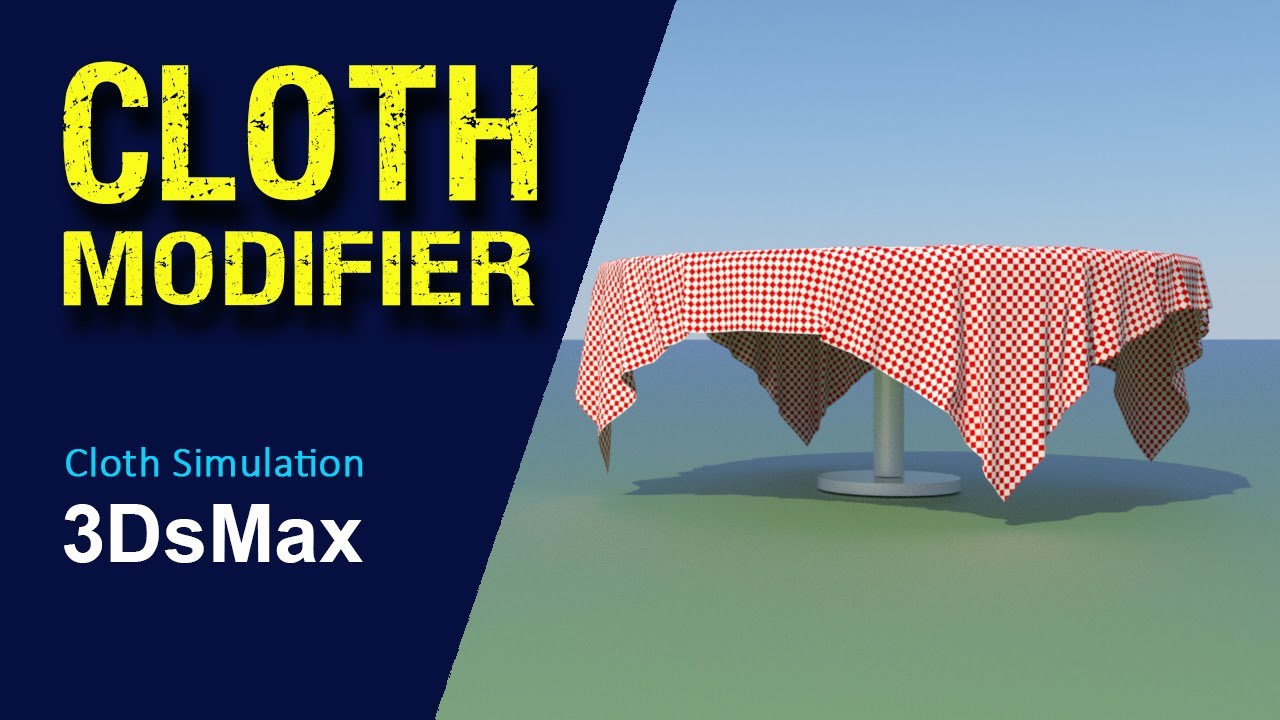 TABLE CLOTH in 3dsmax | @Quick3D - YouTube