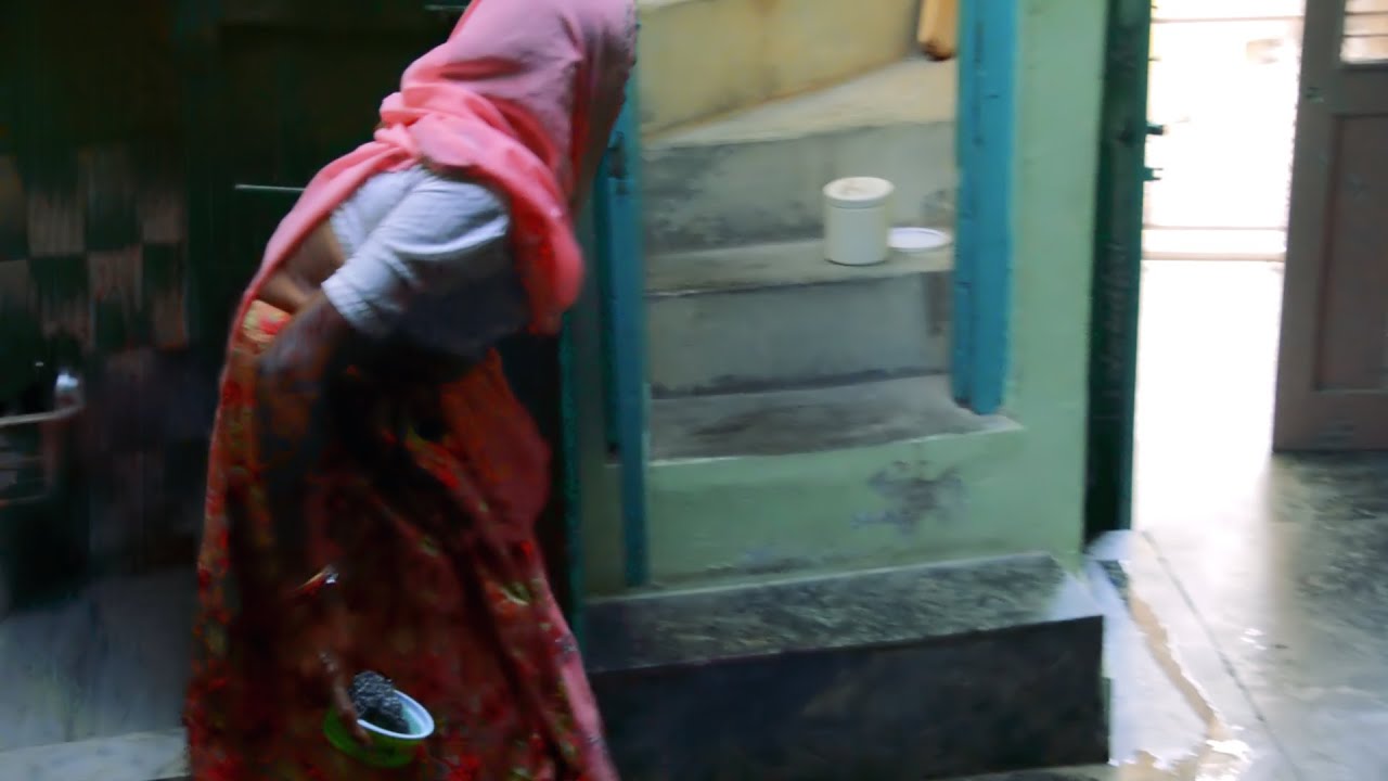 Kyphosis(Hunchback)in Indian Village Woman.Back Problem.Bhinmal ...