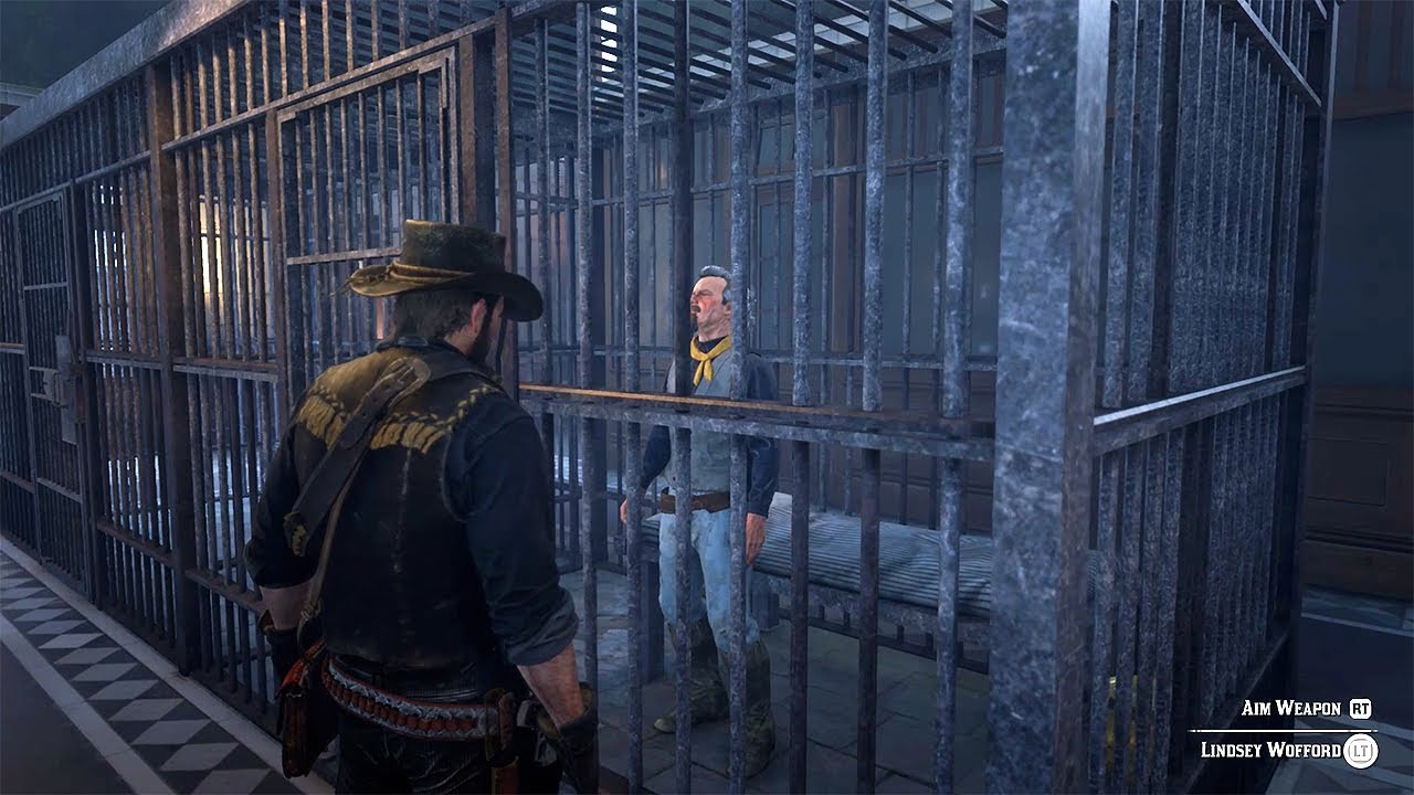 Lindsey Wofford Has Hidden Dialogue if You Visit Him in Jail | Red Dead ...