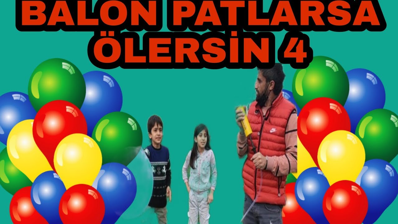 SOKAKTA BALON PATLATMA YARIŞMASI BALON PATLARSA ÖLERSİN 4 - YouTube