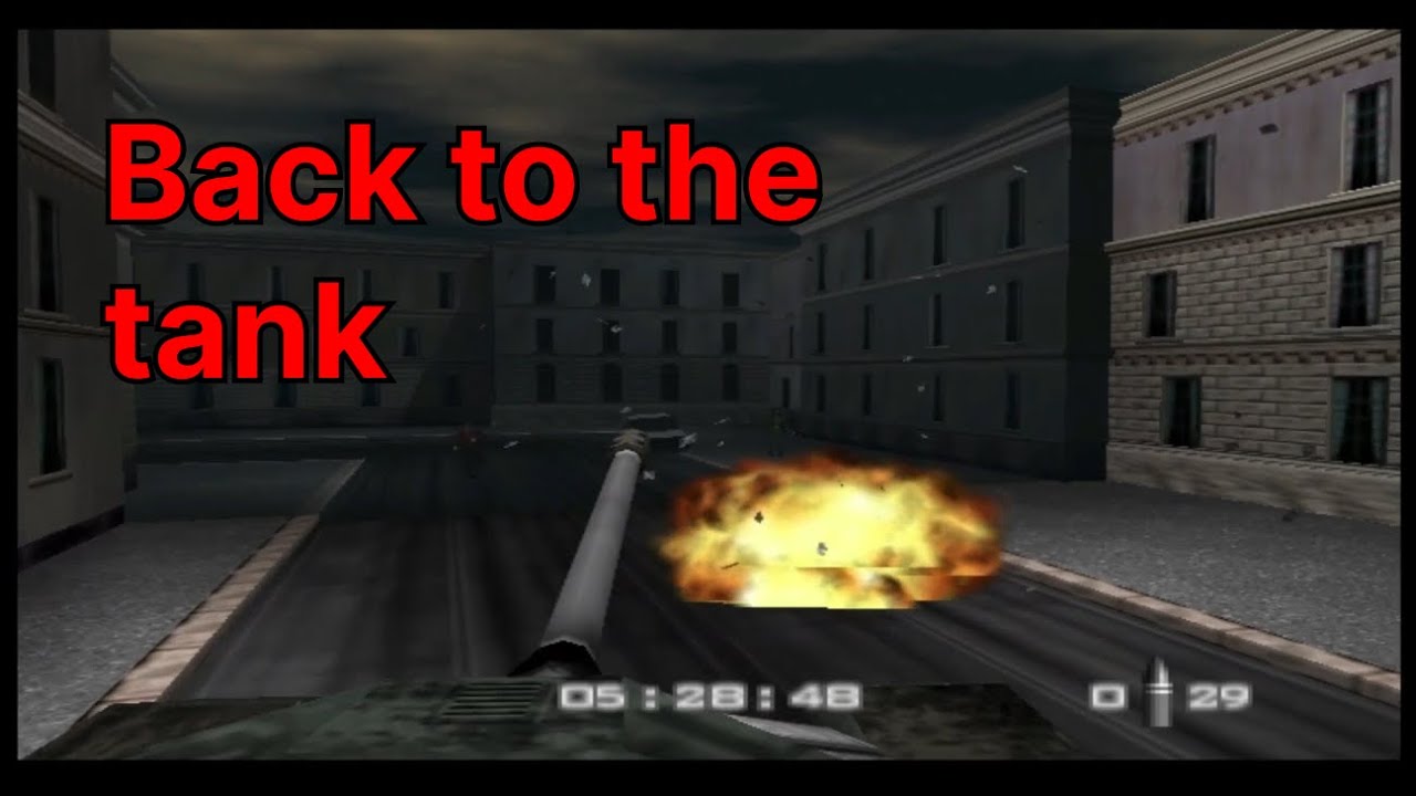 007 GoldenEye N64 - Part 12: Streets (00 Agent Difficulty) - YouTube