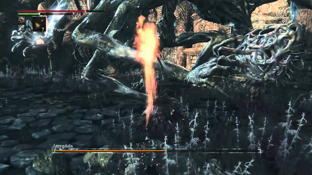 Bloodborne Amygdala Boss Fight - YouTube