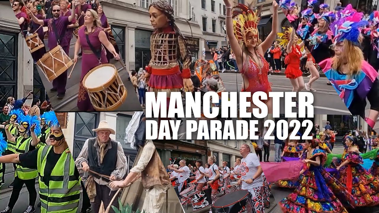 Manchester Day Parade | British Vision TV | 2022 - YouTube