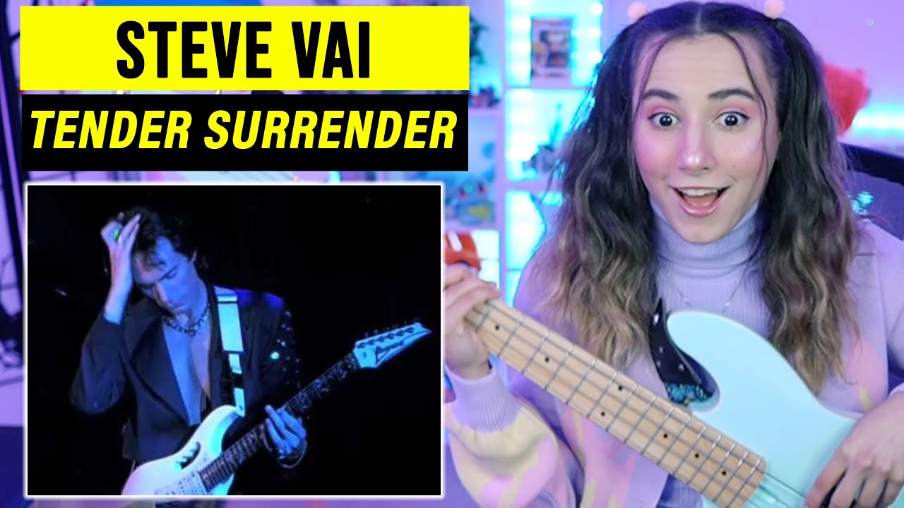 Steve Vai - "Tender Surrender" | Singer Reacts & Musician Analysis ...
