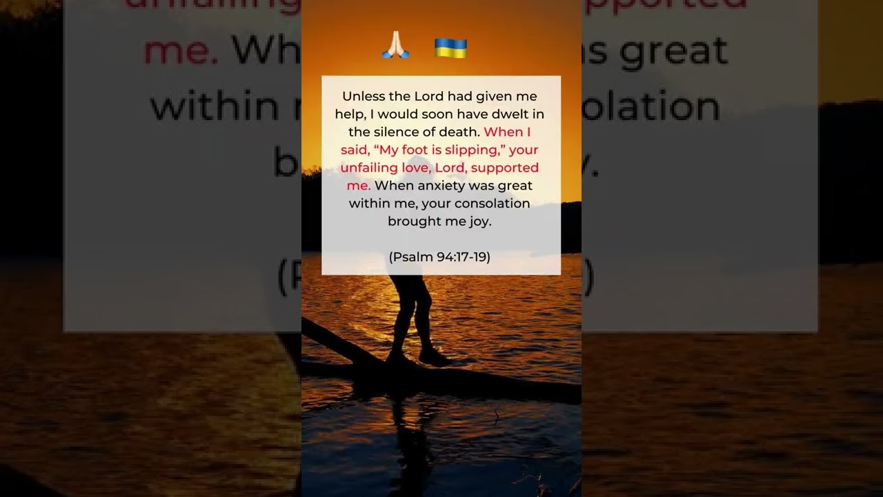 (Psalm 94:17-19) ???? ???????? Join us in prayer for Ukraine with these ...